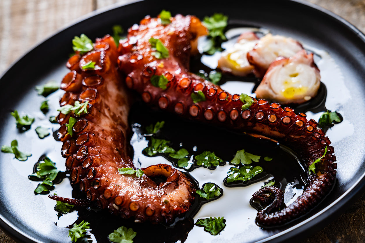 Spanish Style Grilled Octopus